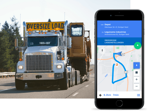 Commercial Truck GPS Navigation Software | Verizon Connect DE